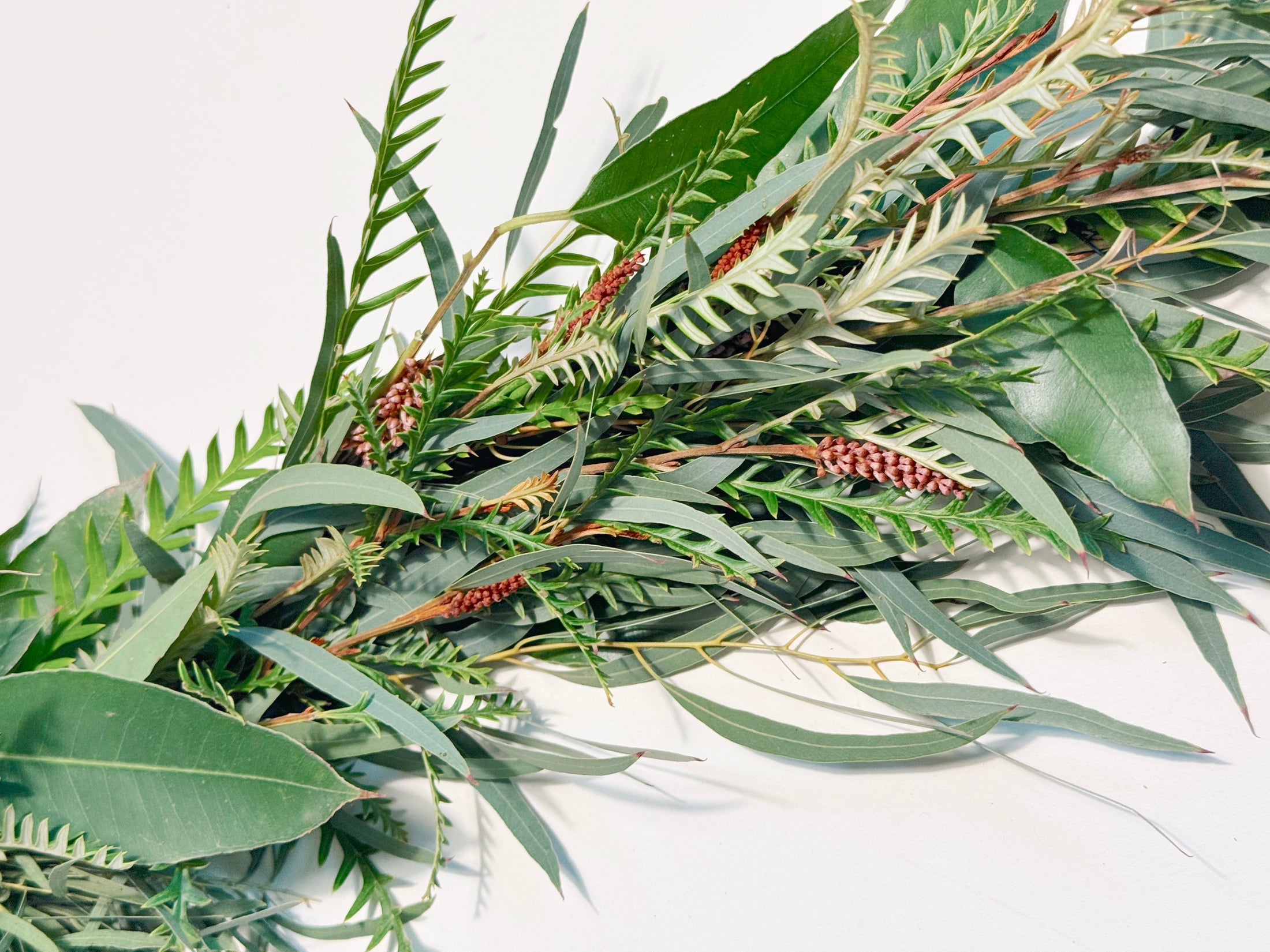 Shop | Fresh Mixed Foliage Garland | Wedding Garland | Greenery – Hello ...